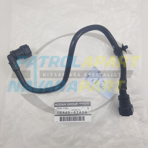 Genuine Nissan Navara D23 NP300 Plasic Fuel Hose Filter to Head