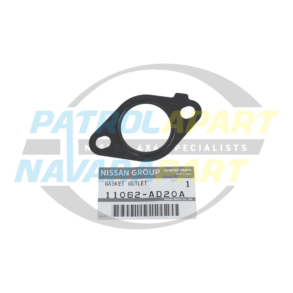 Genuine Nissan Navara Pathfinder D22 D40 R51 YD25 Water Outlet Gasket