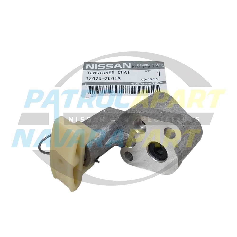 Genuine Nissan Cam Timing Chain Tensioner RH - Nissan Navara D40 VQ40