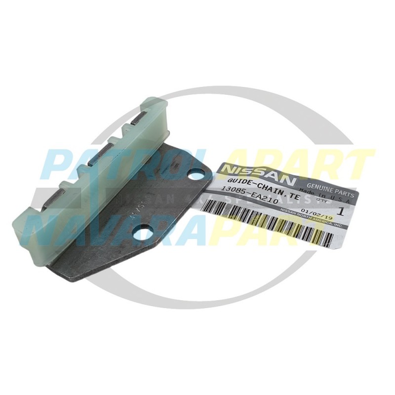 Genuine Nissan Timing Chain Guide LH - Nissan Navara D40 VQ40