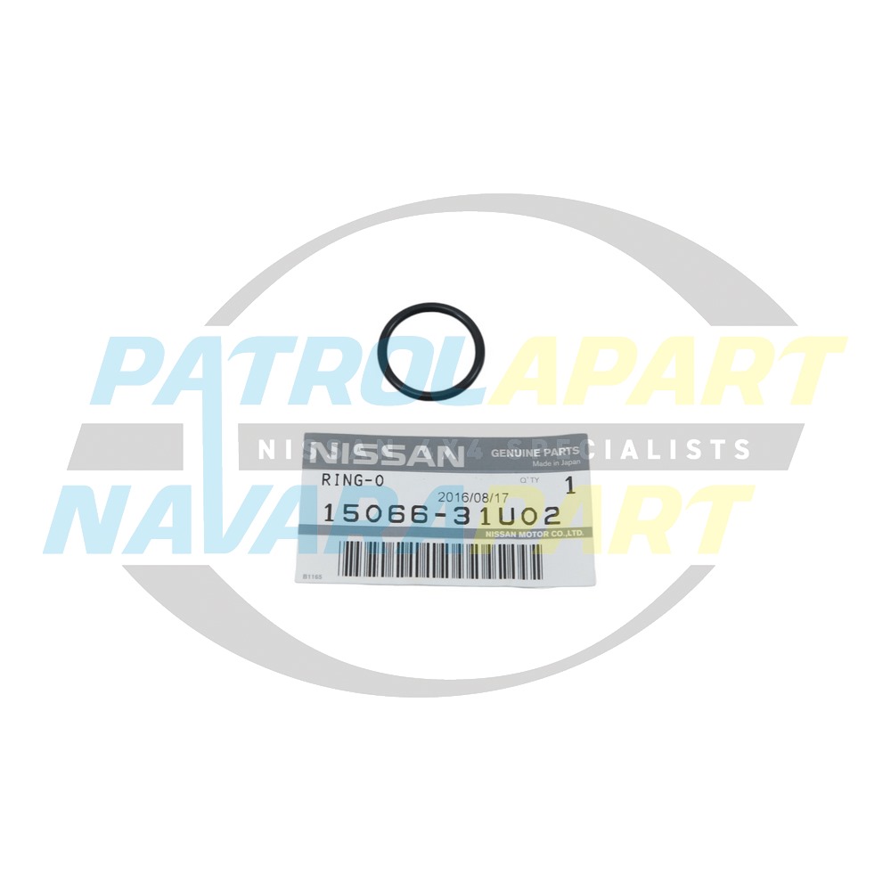 Genuine Nissan Navara D40 R51 VQ40 Timing Cover Oring to Block