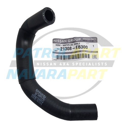 Genuine Nissan Larger Top Oil Cooler Hose - Navara D40 YD25 ...