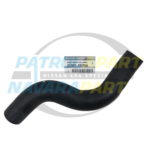 Genuine Nissan Upper Radiator Hose - Navara D40 Thai YD25