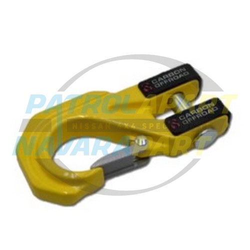 Mega Pro Winch Hook Yellow - Carbon Offroad