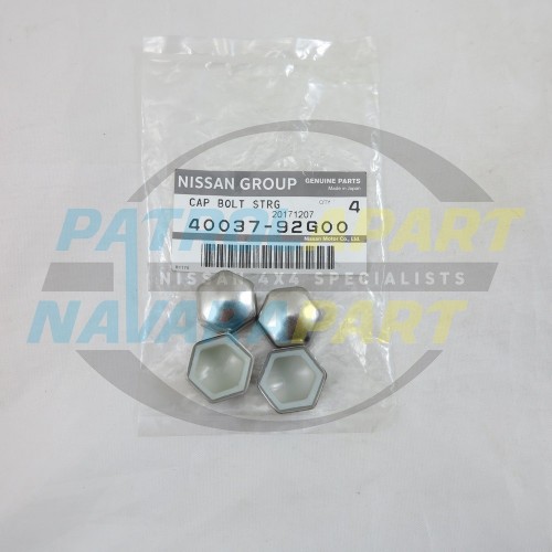 Genuine Nissan Navara D22 4WD Steering Lock Stop Nylon Cap Set of 4